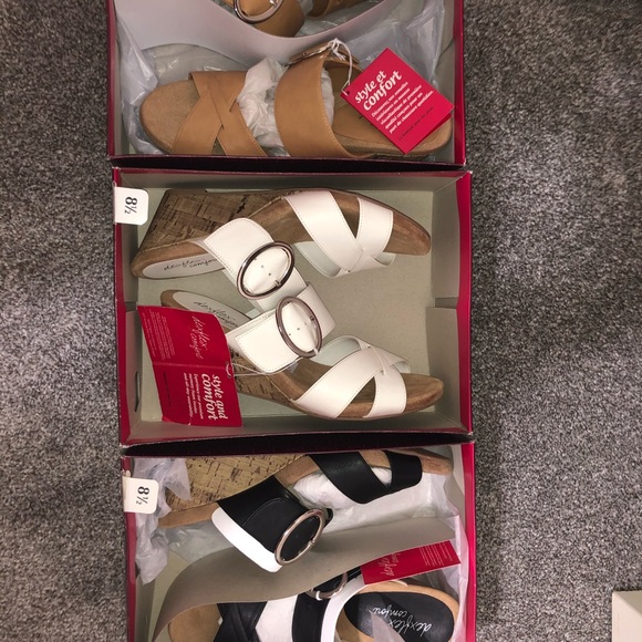 Shoes | Dex Flex Comfort Wedge Sandals | Poshmark